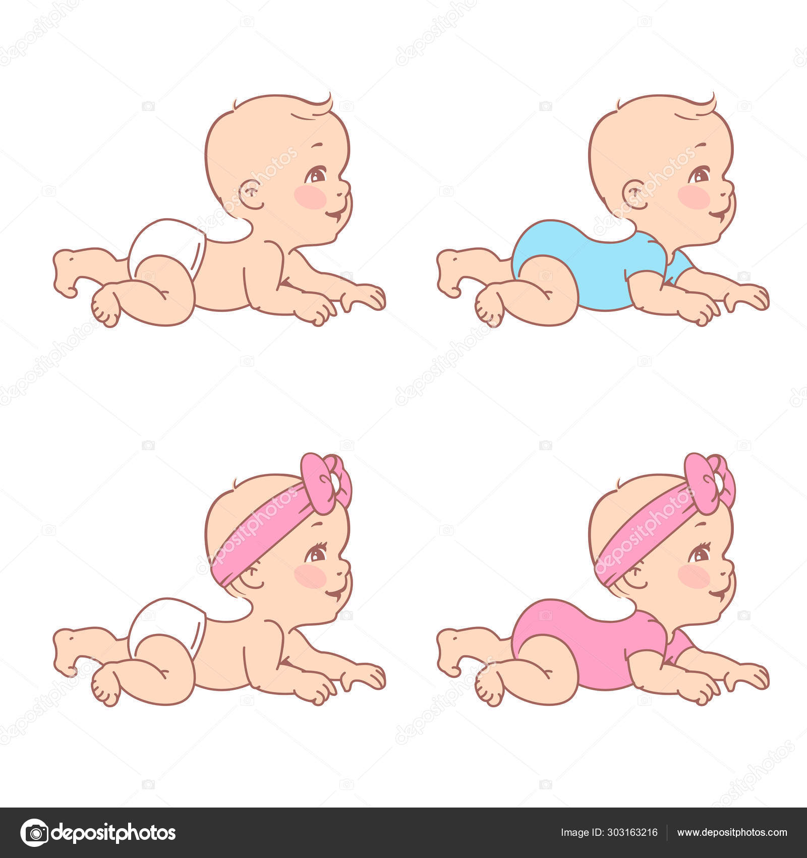 Moving Baby Animation