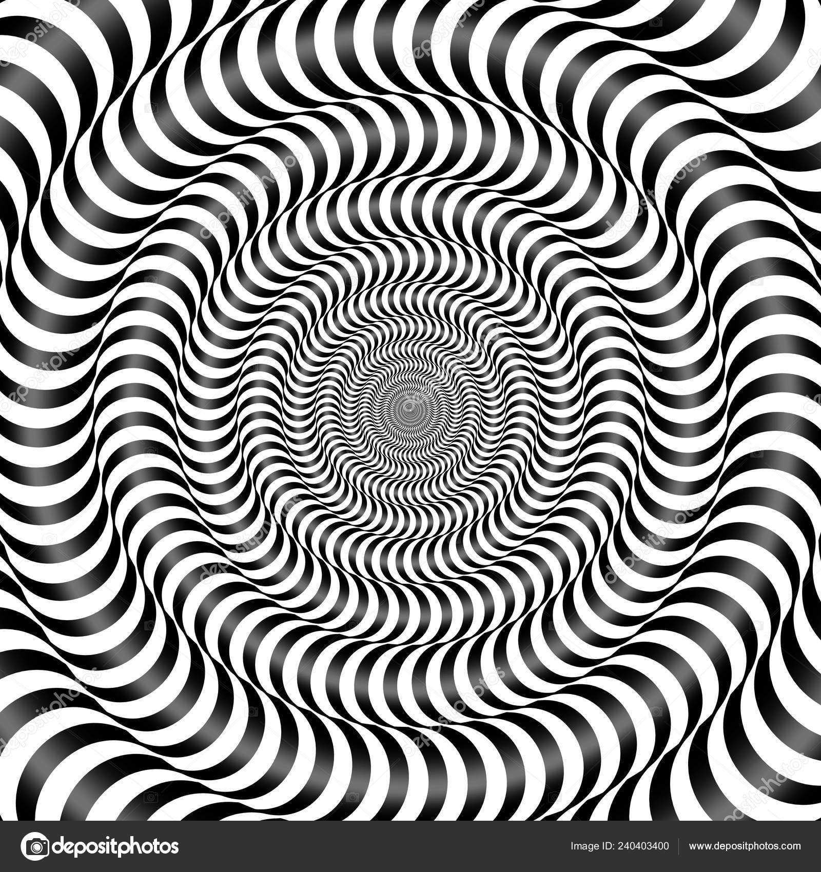 Psychedelic Optical Spin Illusion Background Illusion Motion Effect ...