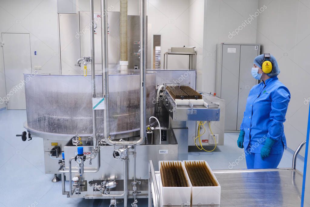 Transportador con el medicamento Remaxol para el tratamiento de la ...