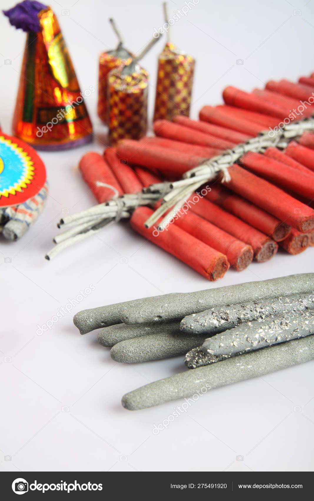 Indian Traditional Fire Crackers Diwali Festival — Stock Photo ...
