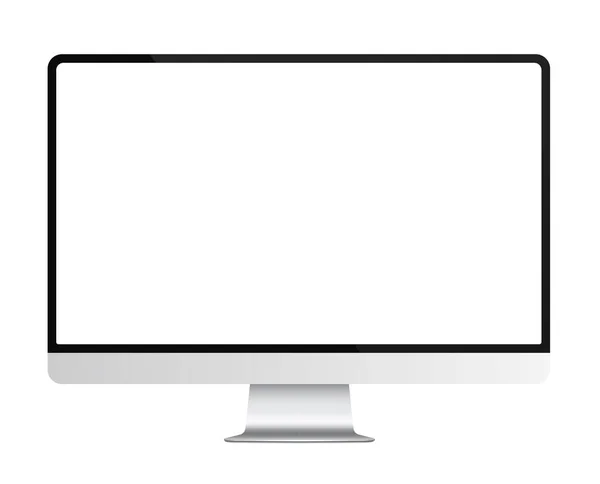 Blank Mac Computer Screen