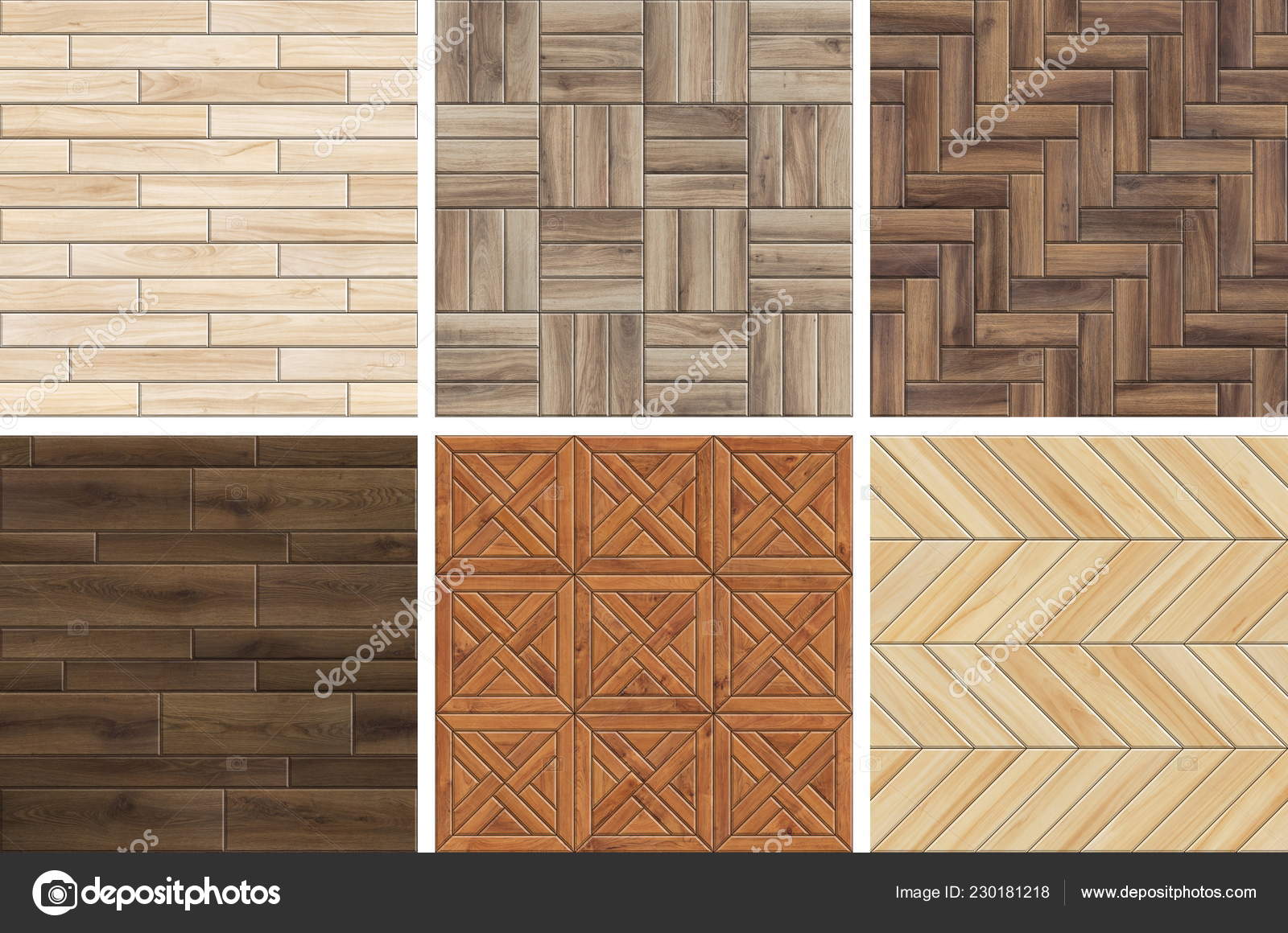 Collection High Resolution Wooden Parquet Patterns Seamless Textures ...