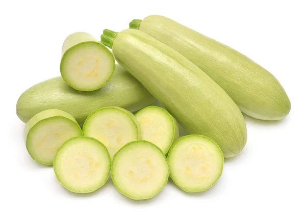 Fresh squash vegetable marrow zucchini whole and rings isolated - Stock ...