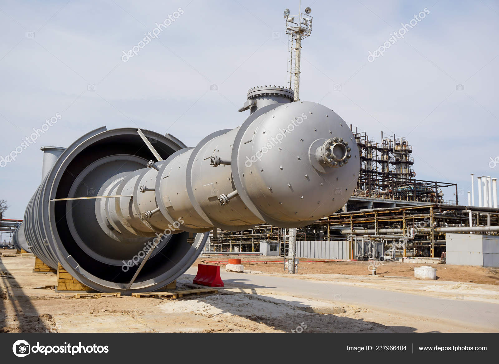 Part Technological Column Refinery Production Light Oil Products ...