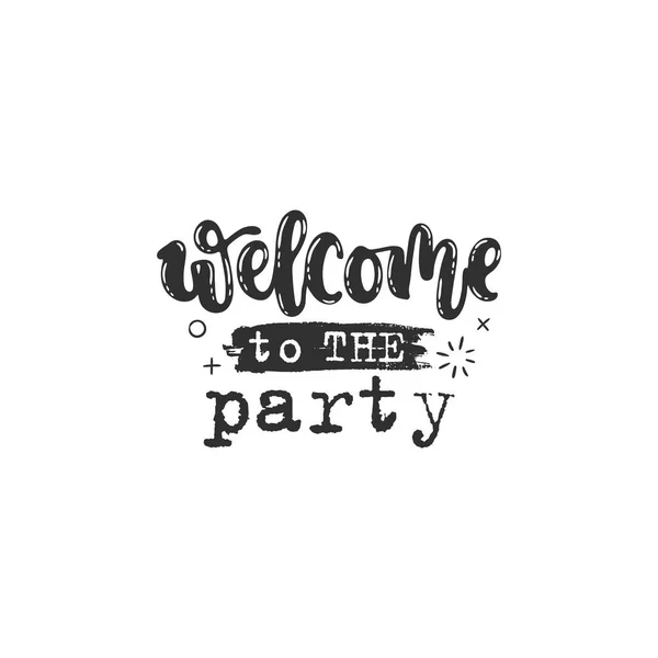 Welcome party Vector Images | Depositphotos
