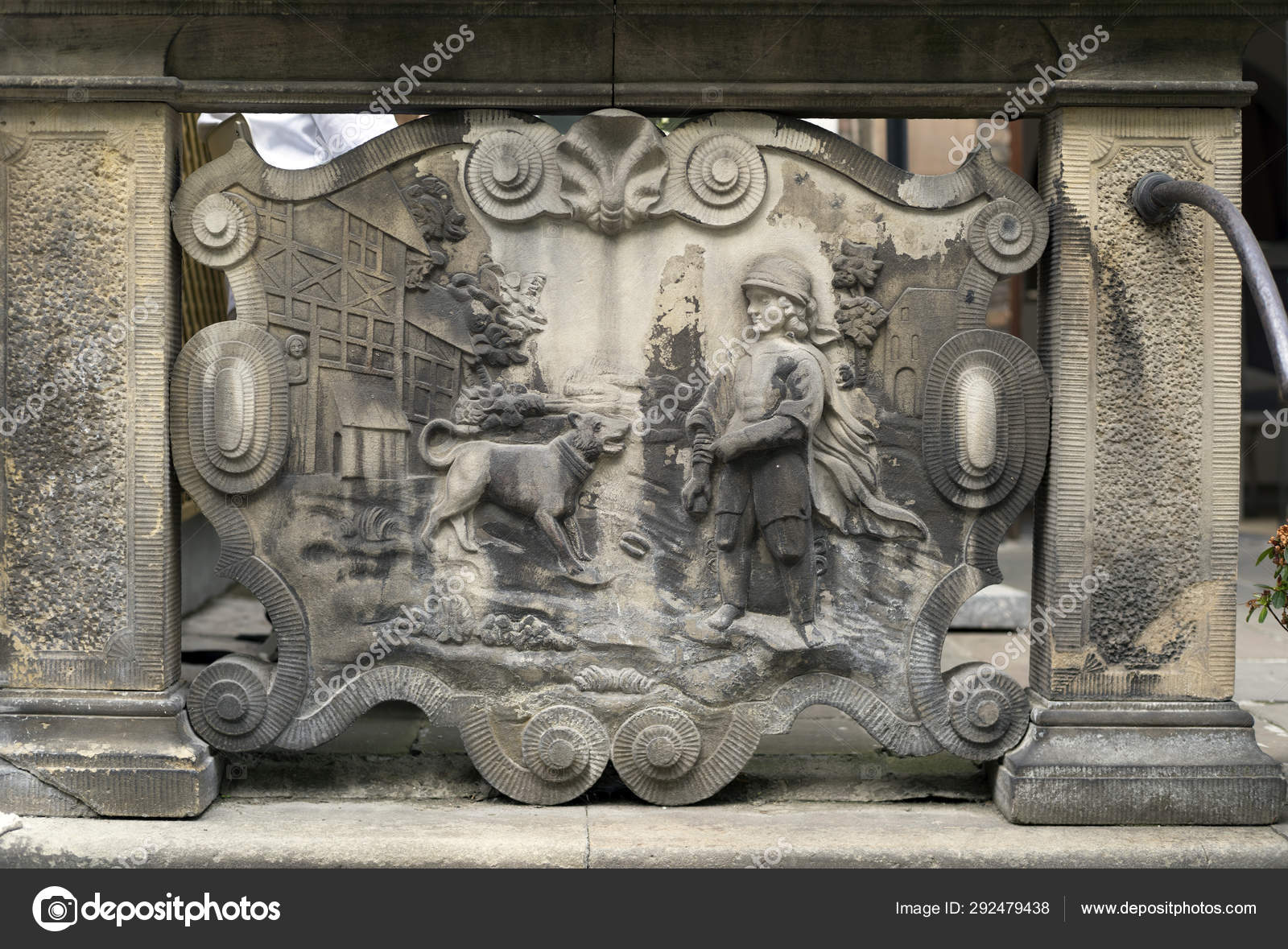 Stone bas-reliefs of Gdansk — Stock Photo © panaramka.ukr.net #292479438