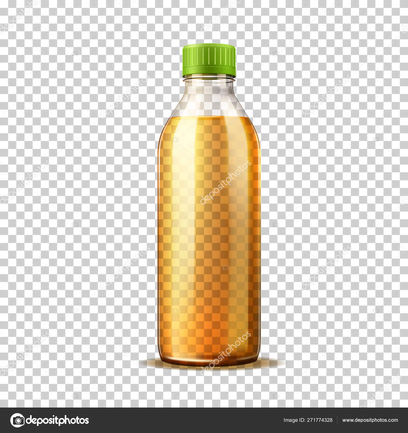 Glass Soda Bottle Vector