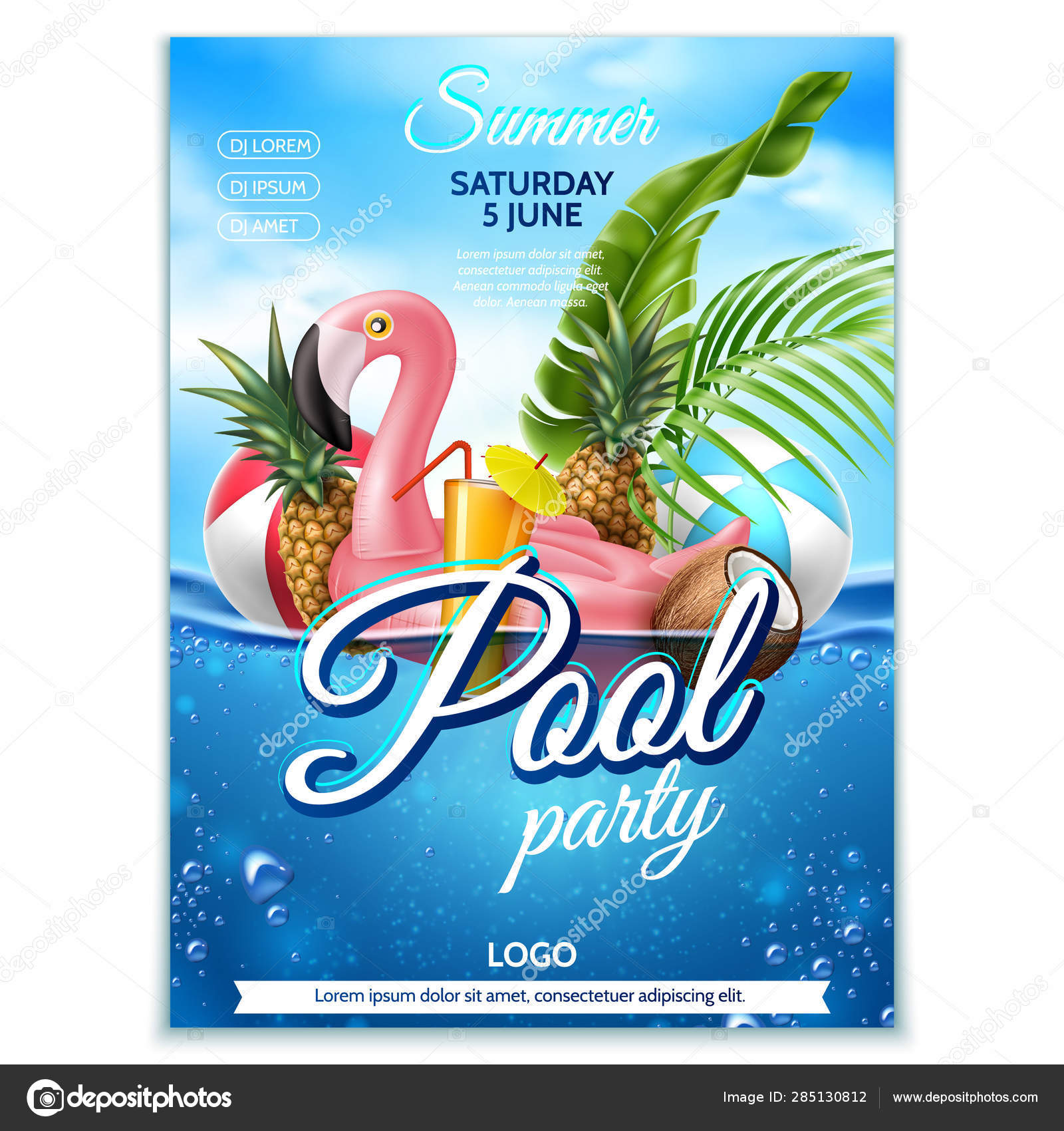 Vs Pink Summer Pool Party