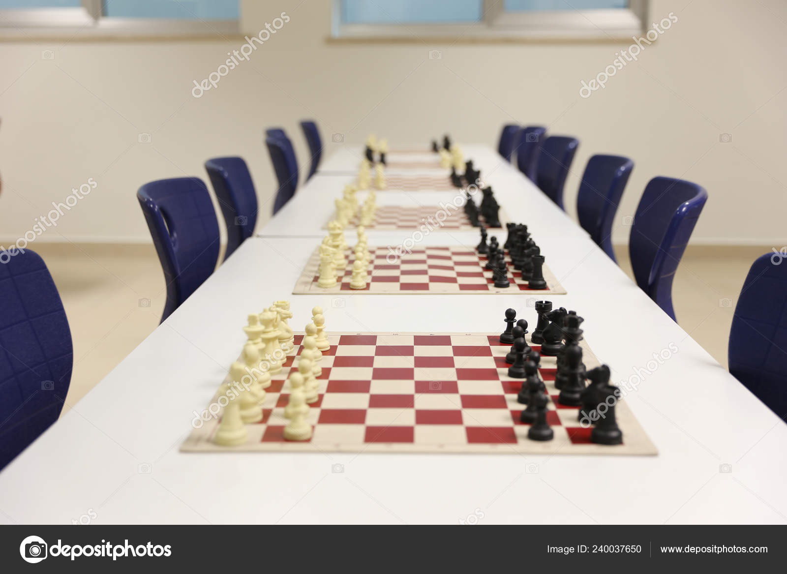 Preparation Chess Competition Stock Photo by ©saliyeri 240037650
