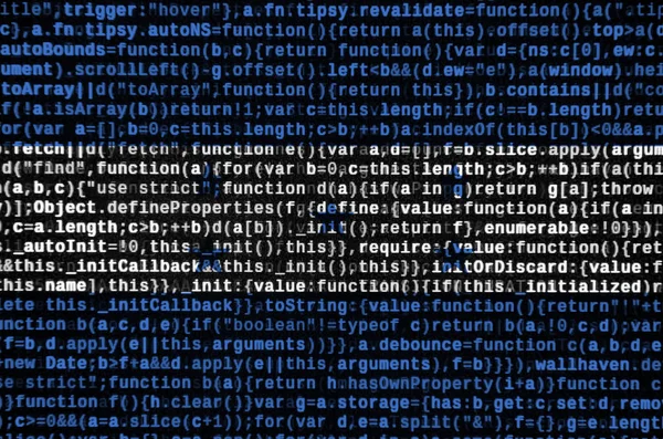 Honduras flag is depicted on the screen with the program code. The concept of modern technology ...
