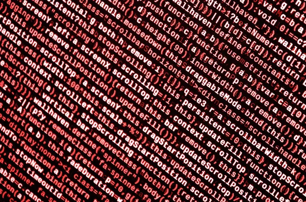 Javascript functions, variables, objects. Monitor closeup of function ...