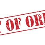 Out of order sign or stamp Stock Vector by ©roxanabalint 308925076