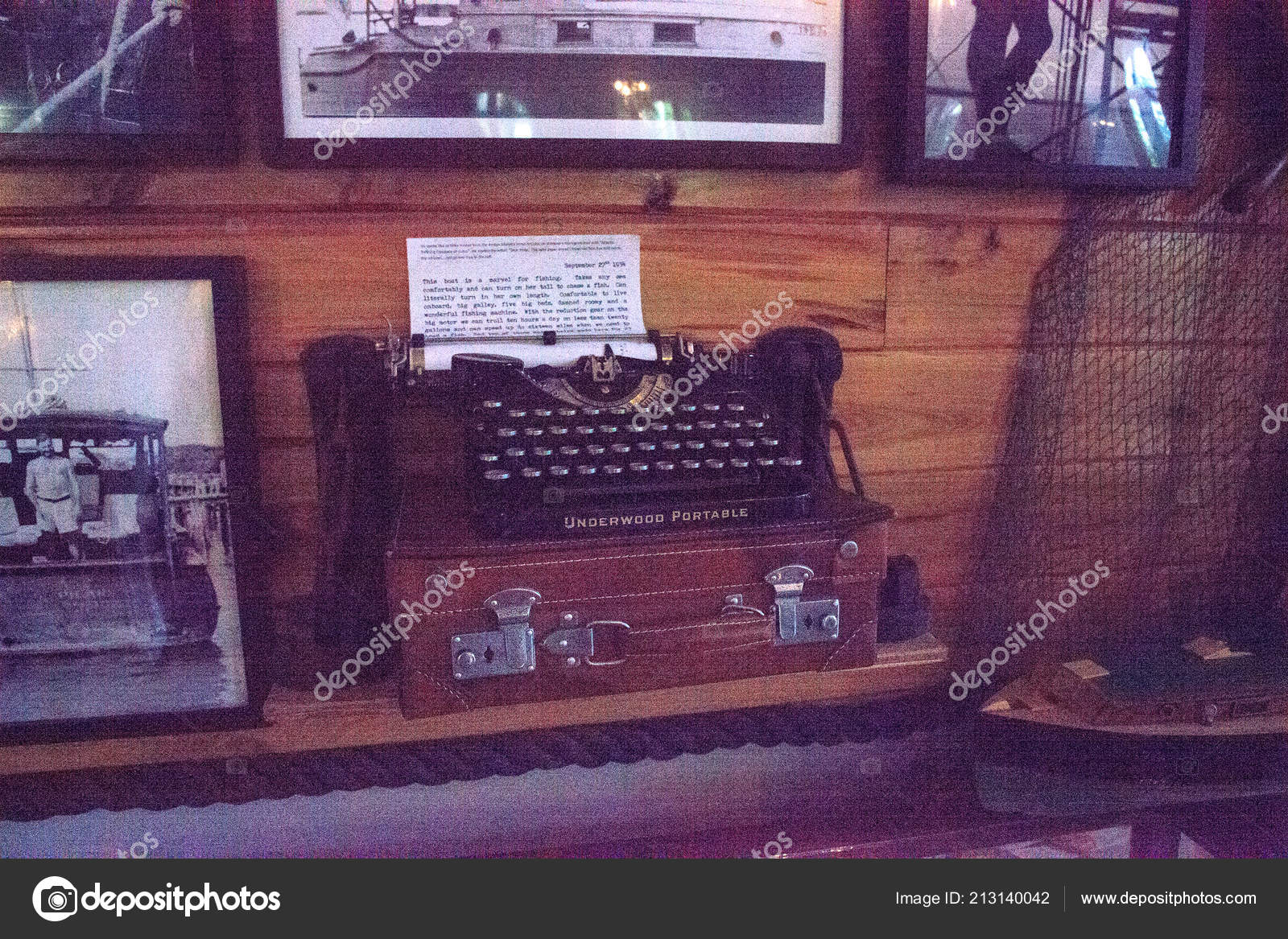 Ernest Hemingway Typewriter