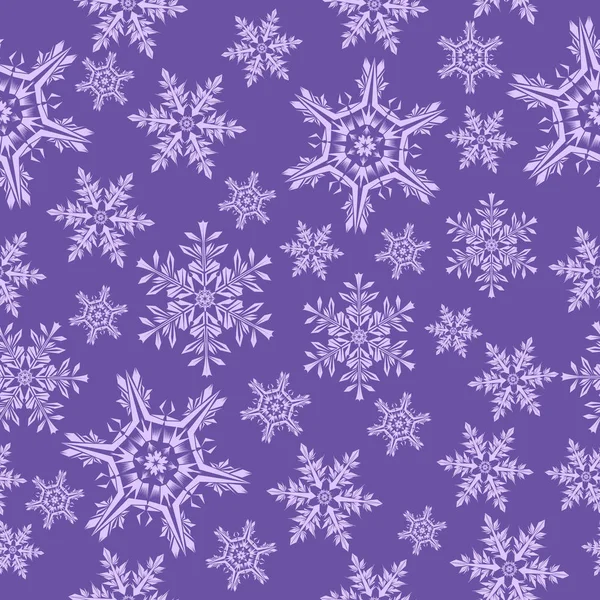 Purple snowflakes background — Stock Vector © helenka #2778312