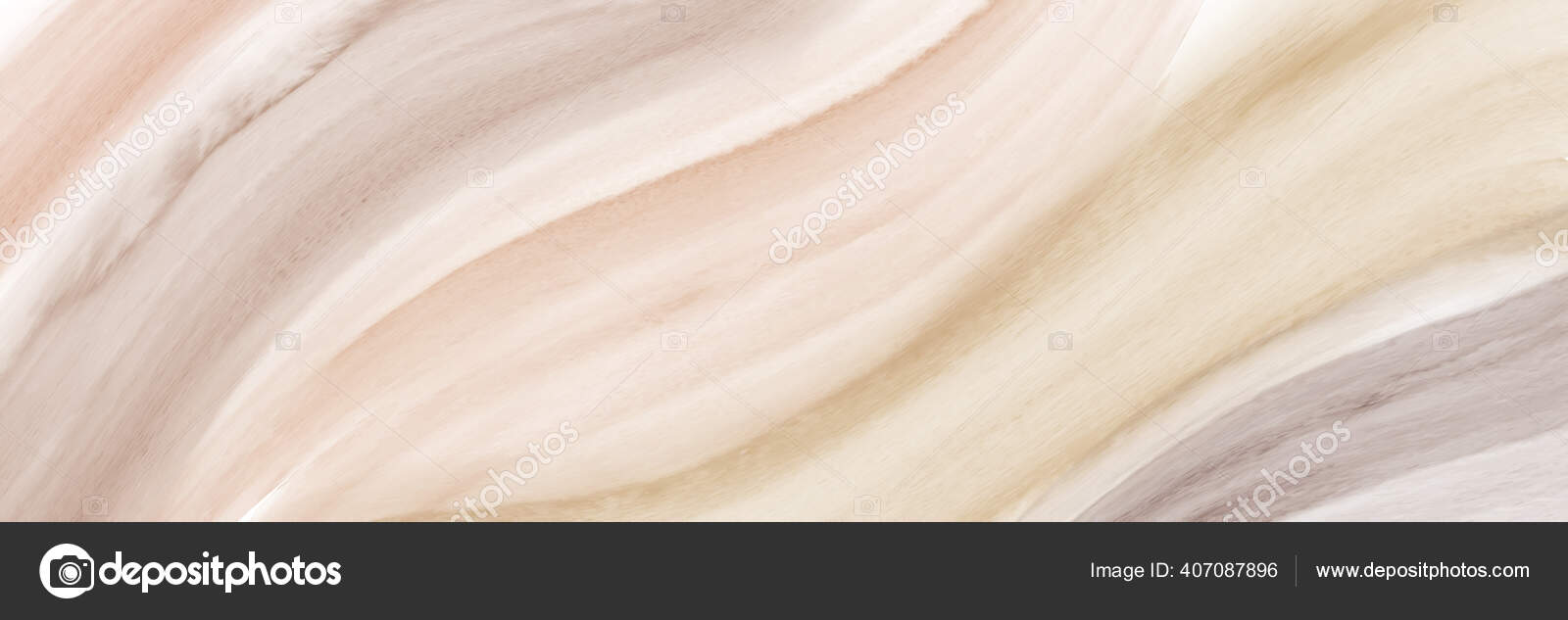 Watercolor Brown Wave Texture Background Creative Abstract Painted ...