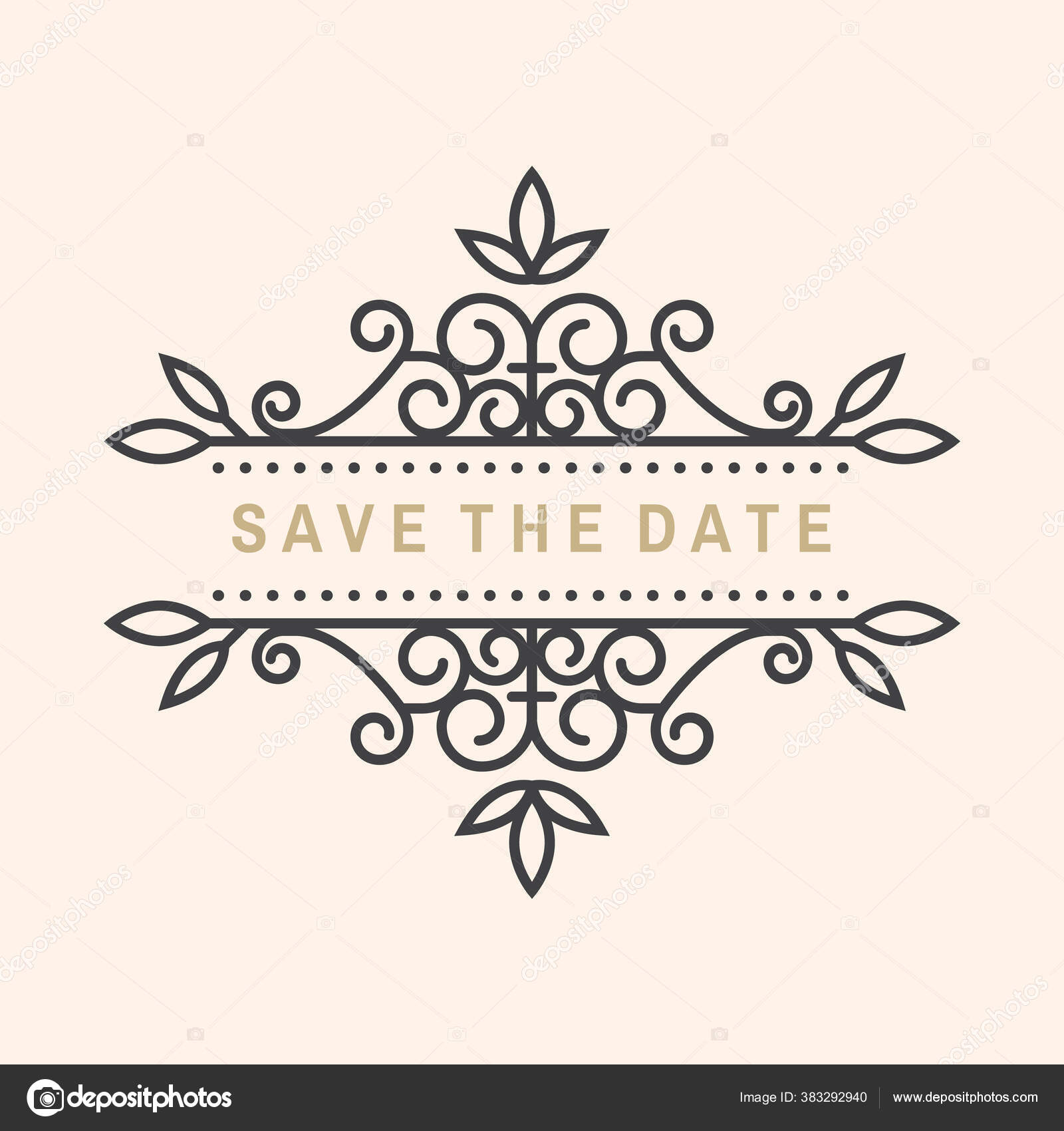 Wedding Save The Date Icon