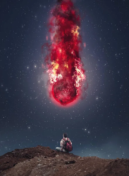 Comet falling Stock Photos, Royalty Free Comet falling Images ...