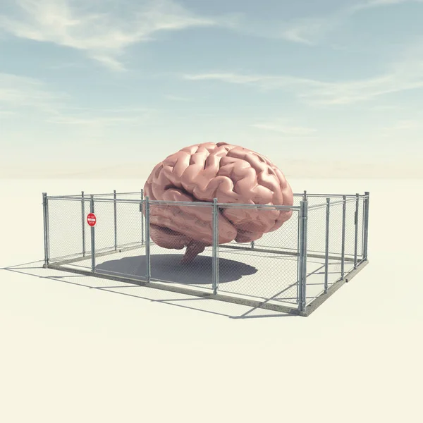Brain in cage Stock Photos, Royalty Free Brain in cage Images ...