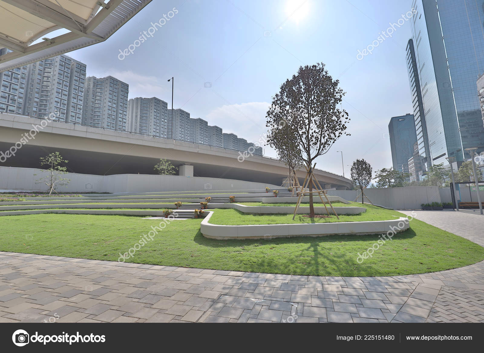 Nuevo Parque Río Tsui Ping Kwun Tong — Foto de stock #225151480 ...