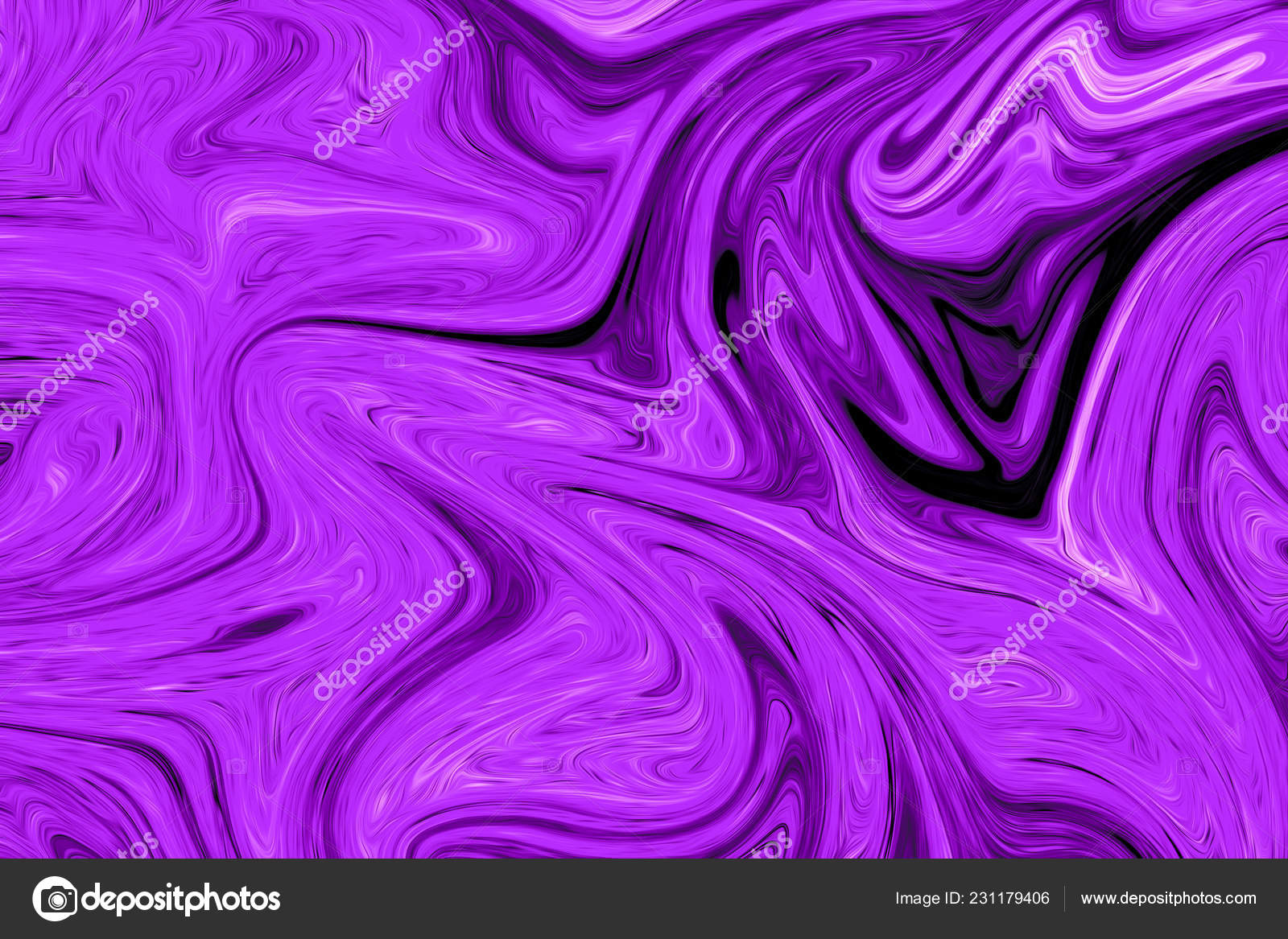 Liquid Abstract Pattern With Proton Purple Graphics Color Art Form ...