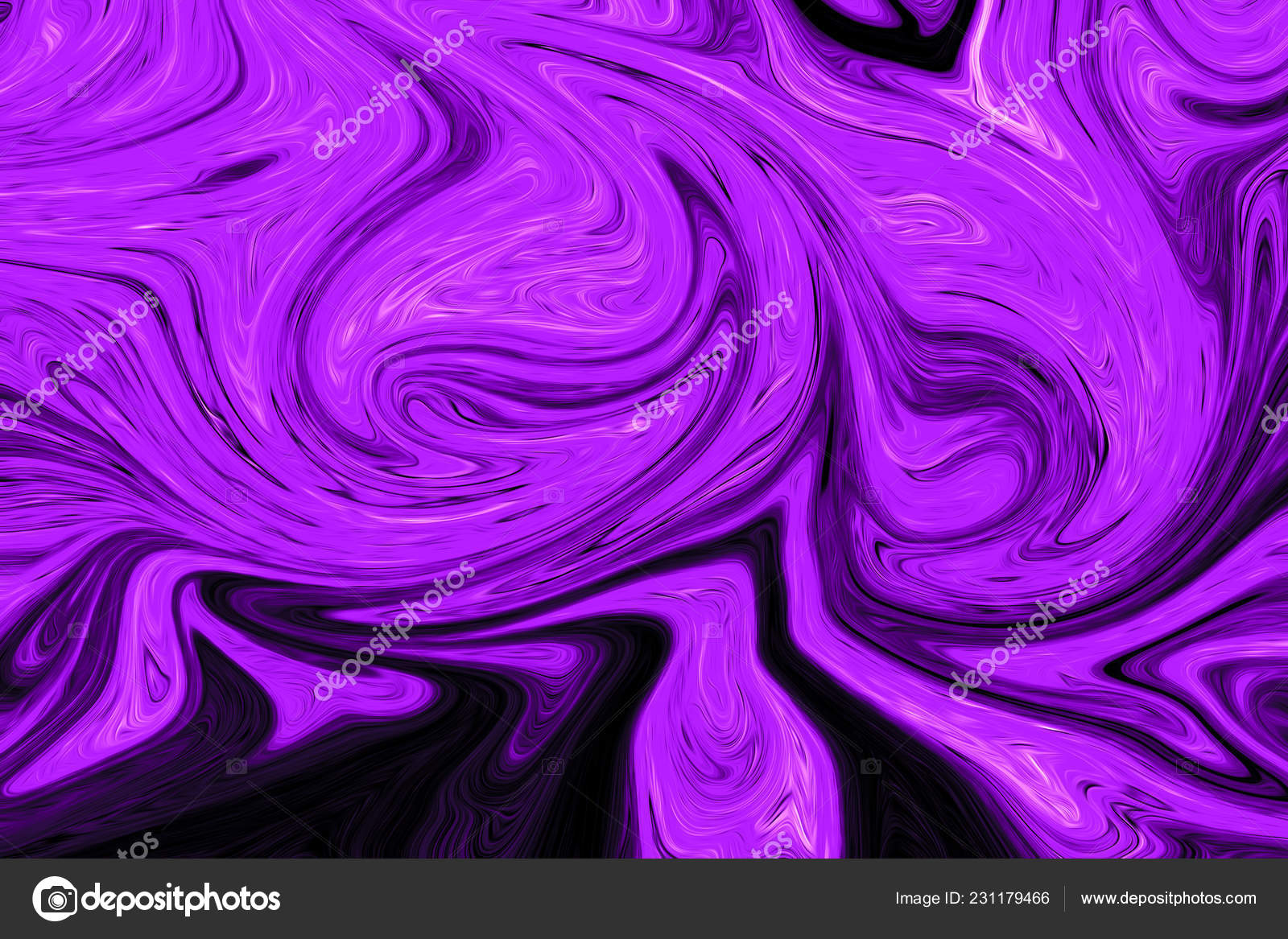 Liquid Abstract Pattern With Proton Purple Graphics Color Art Form ...
