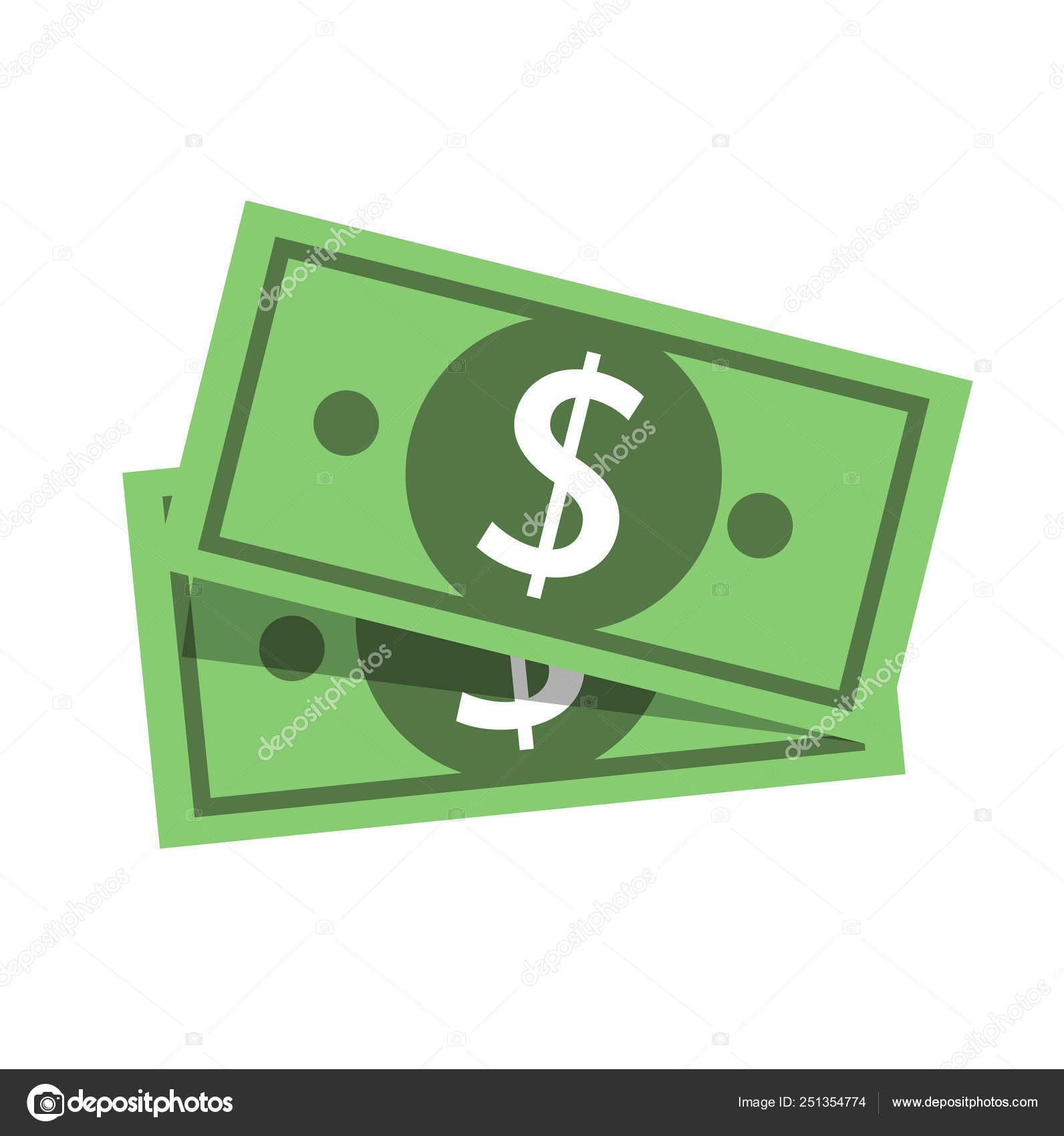 Vector Flat Design Dollar money cash icon, cash register, money payment ... Vector Flat Design Dollar money cash icon, cash register, money payment ...