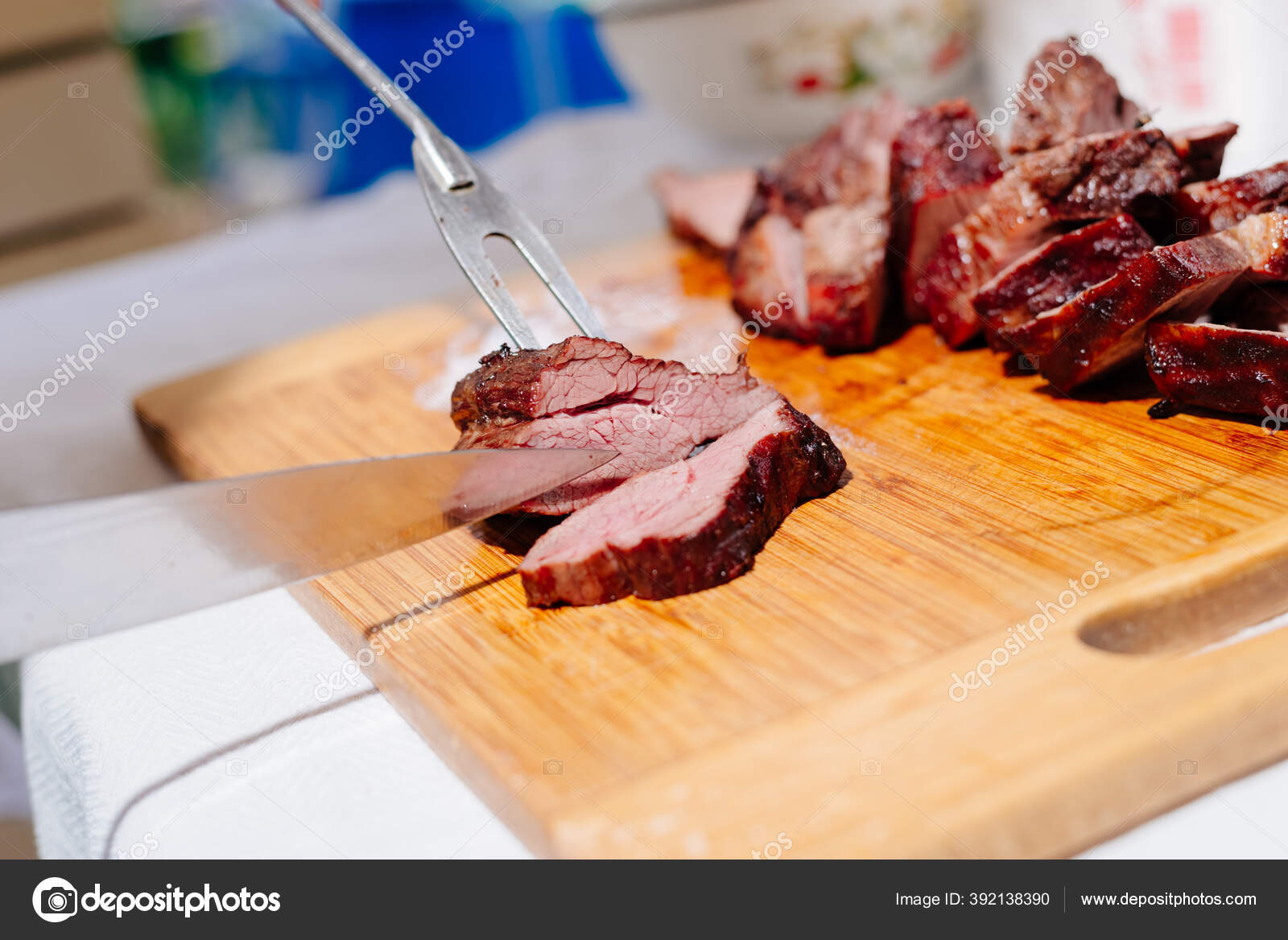 Grilled Meat Texture