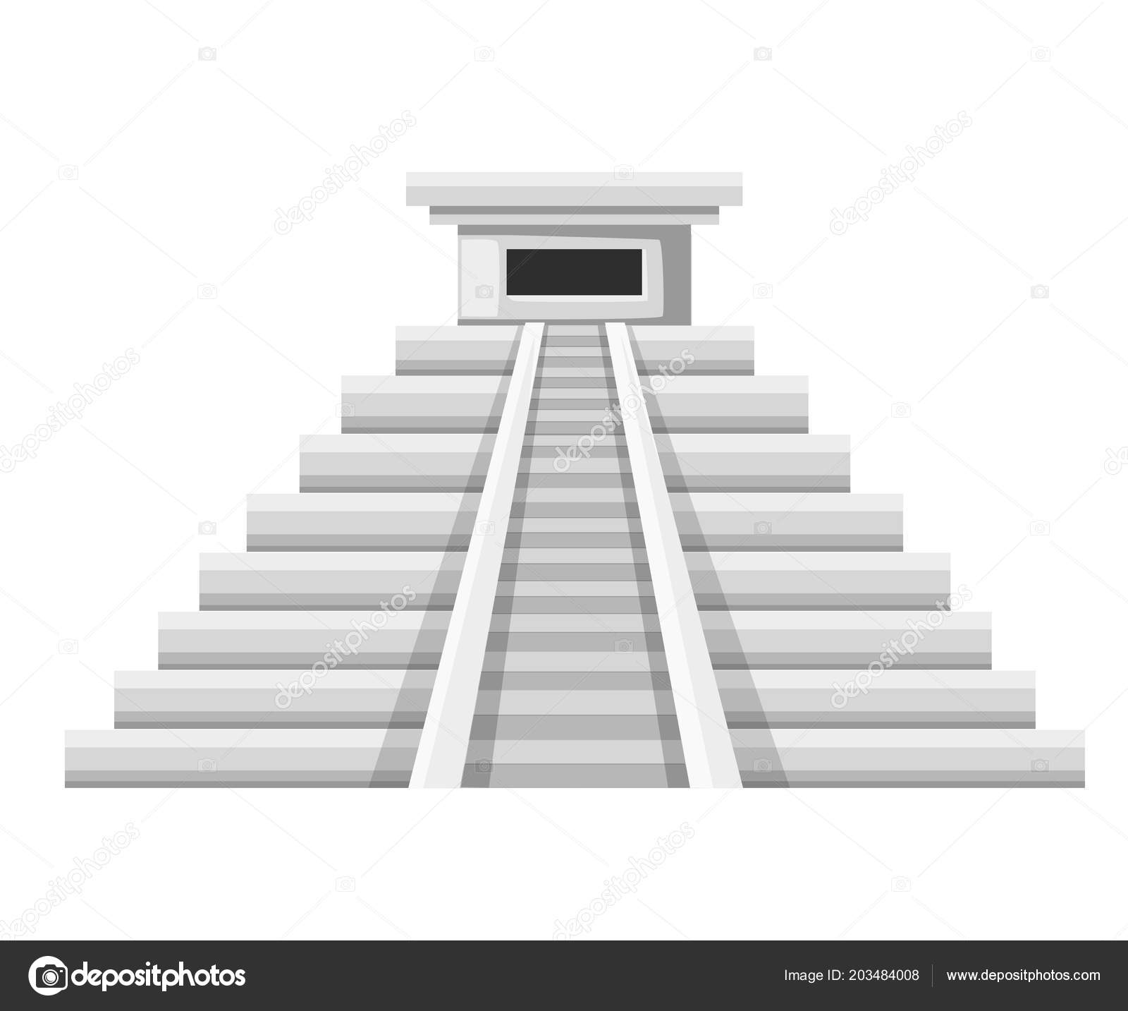 Aztec Pyramid Outline