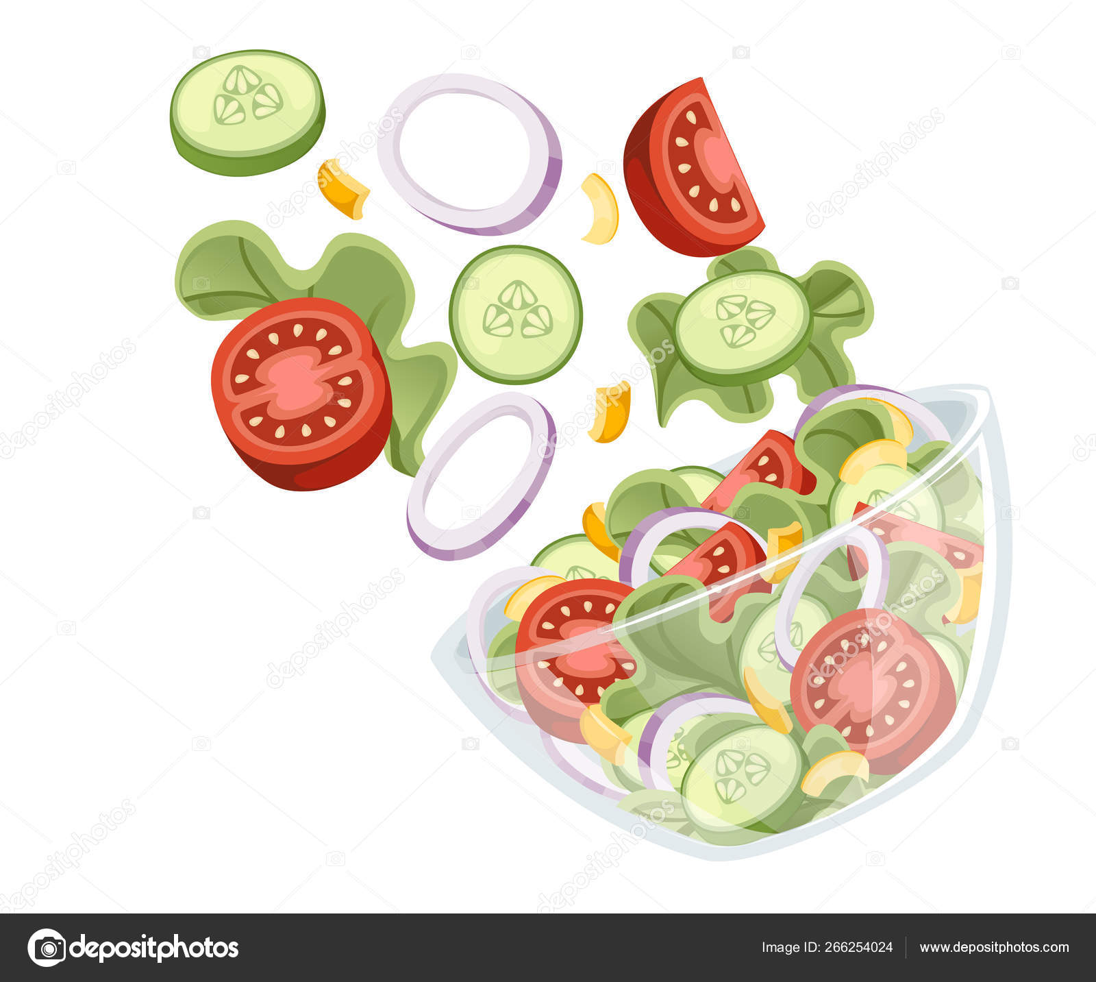 Top 155+ Salad in cartoon - Tariquerahman.net