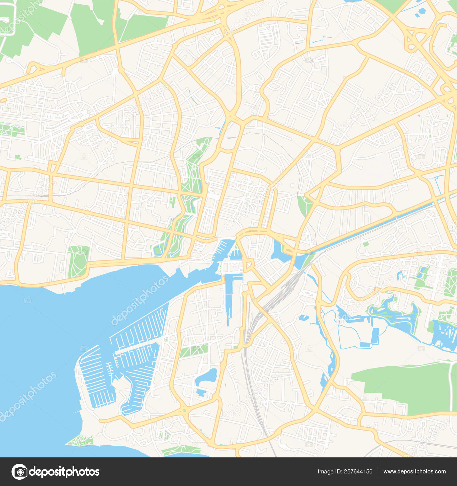 La Rochelle Map | museosdelima.com