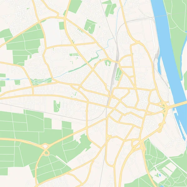 Map of krakow Vector Art Stock Images | Depositphotos