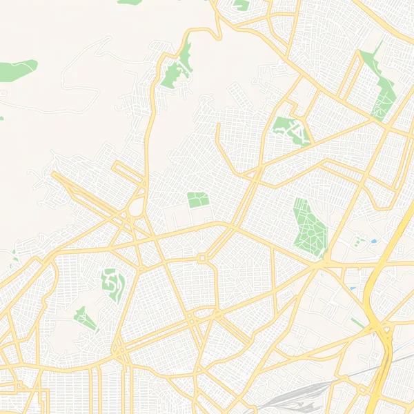 Palaio Faliro, Greece printable map Stock Vector by ©mail.hebstreit.com ...