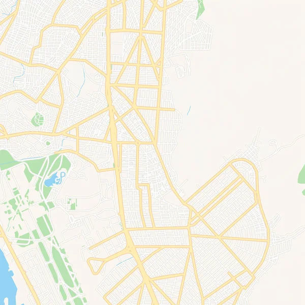 Palaio Faliro, Greece printable map Stock Vector by ©mail.hebstreit.com ...