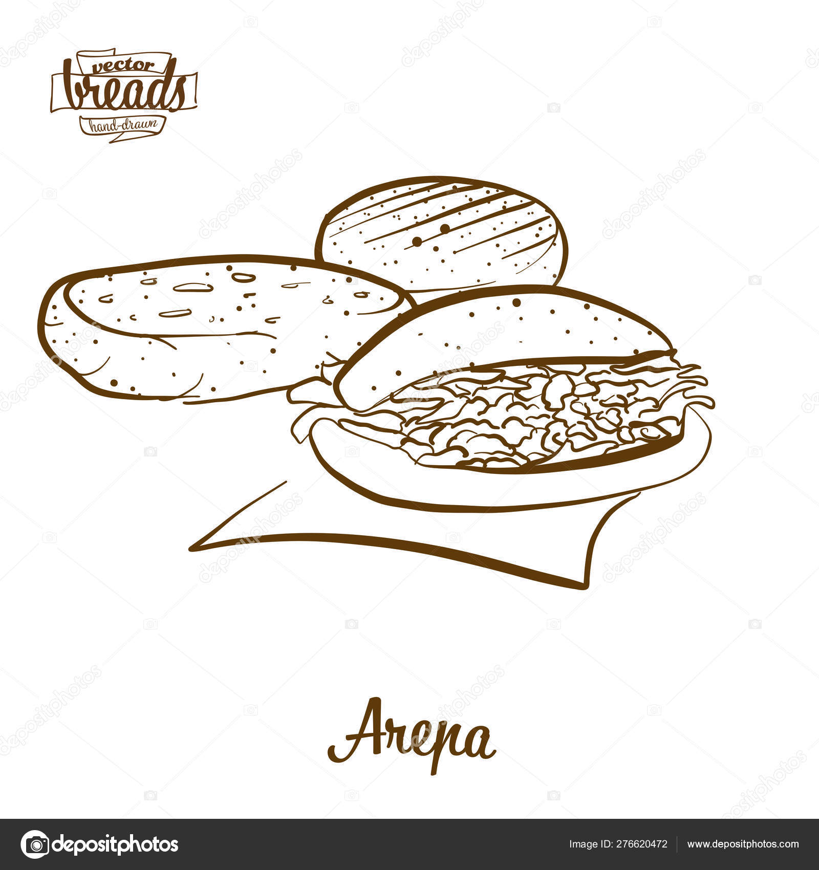 View 33 Dibujos De Arepa Con Queso Para Colorear
