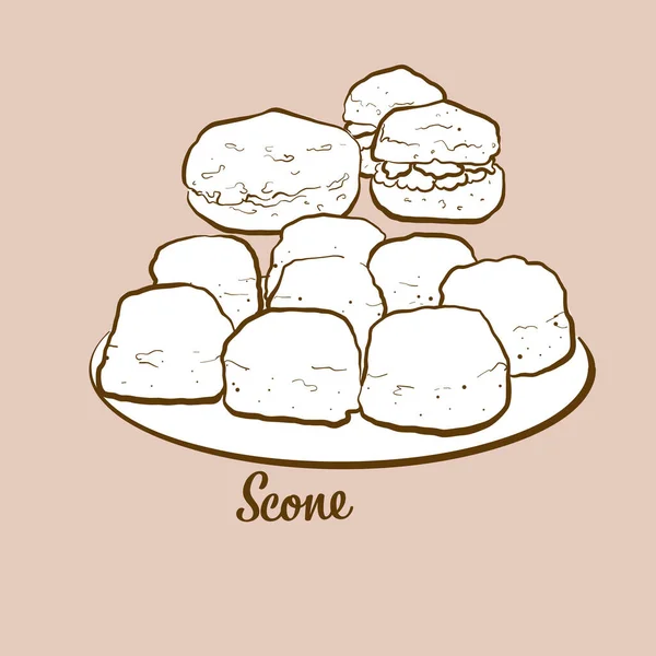 159 Scone Stock Illustrations | Depositphotos