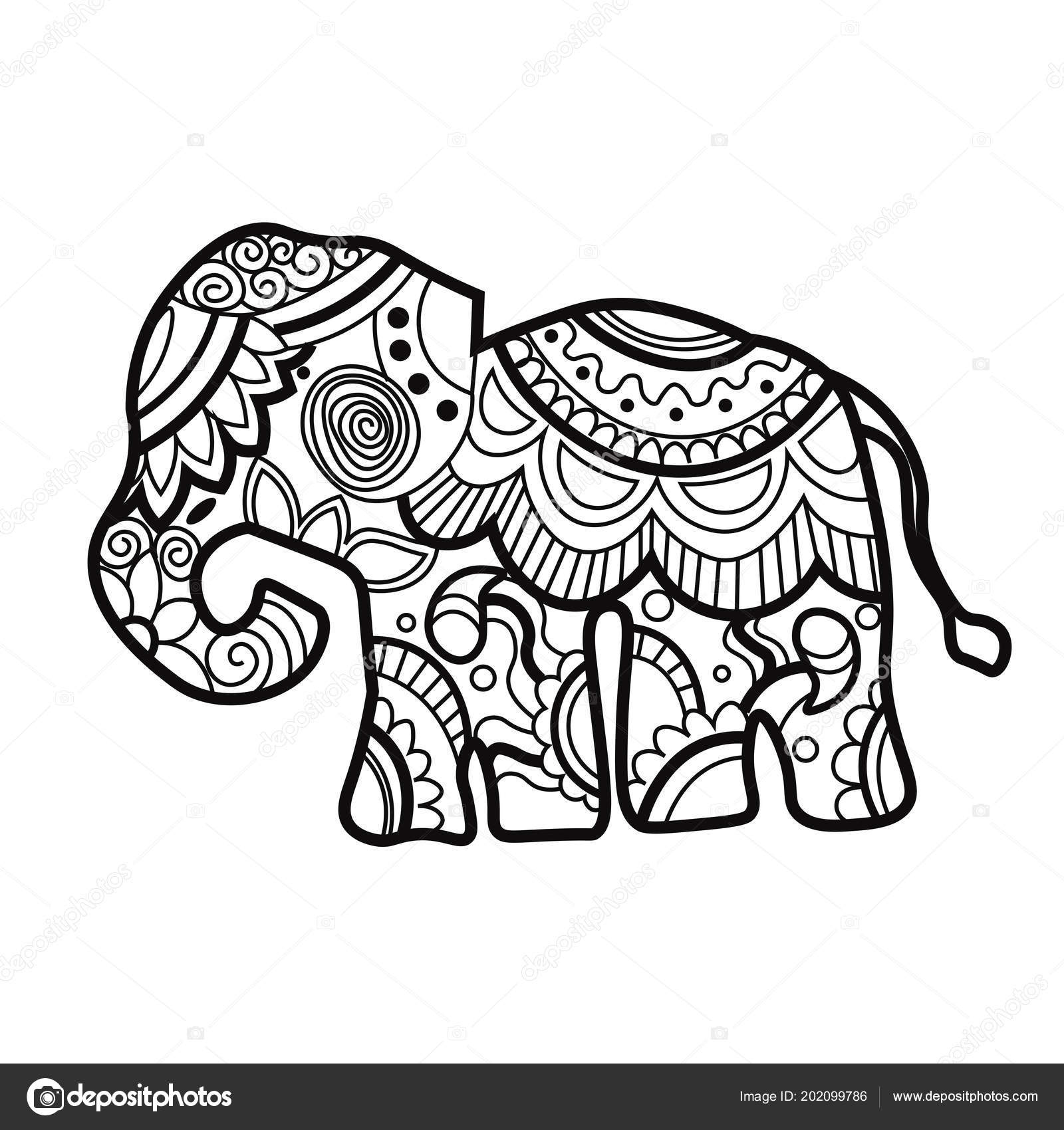 Henna Designs Drawings Elephant