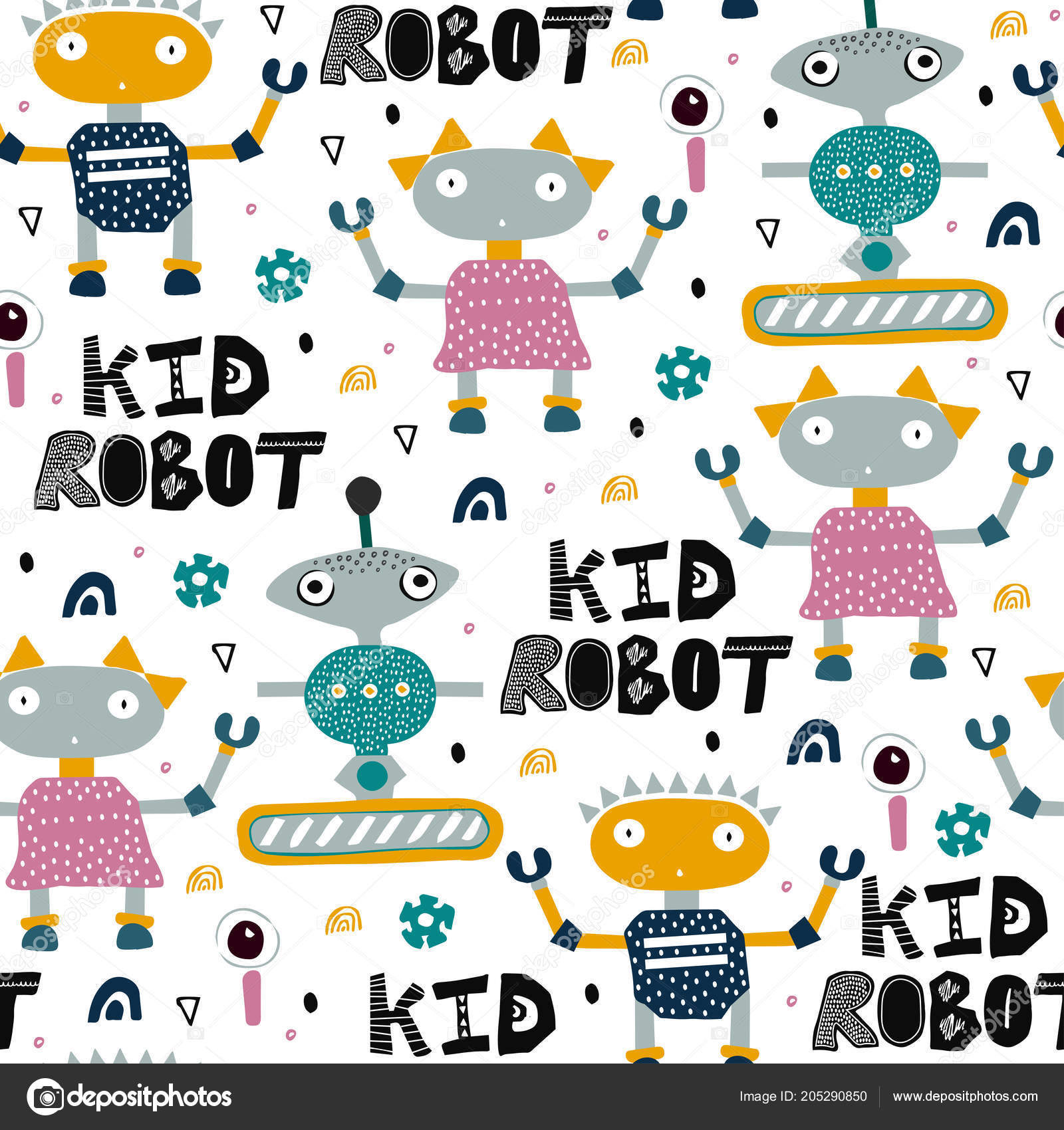 Robot Wallpaper Kids