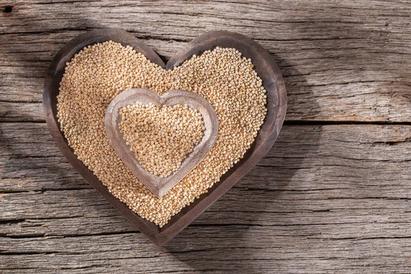 Heart shaped millet grains Stock Photos, Royalty Free Heart shaped ...
