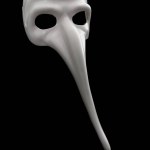 White mask Stock Photo by ©strelok 12062950