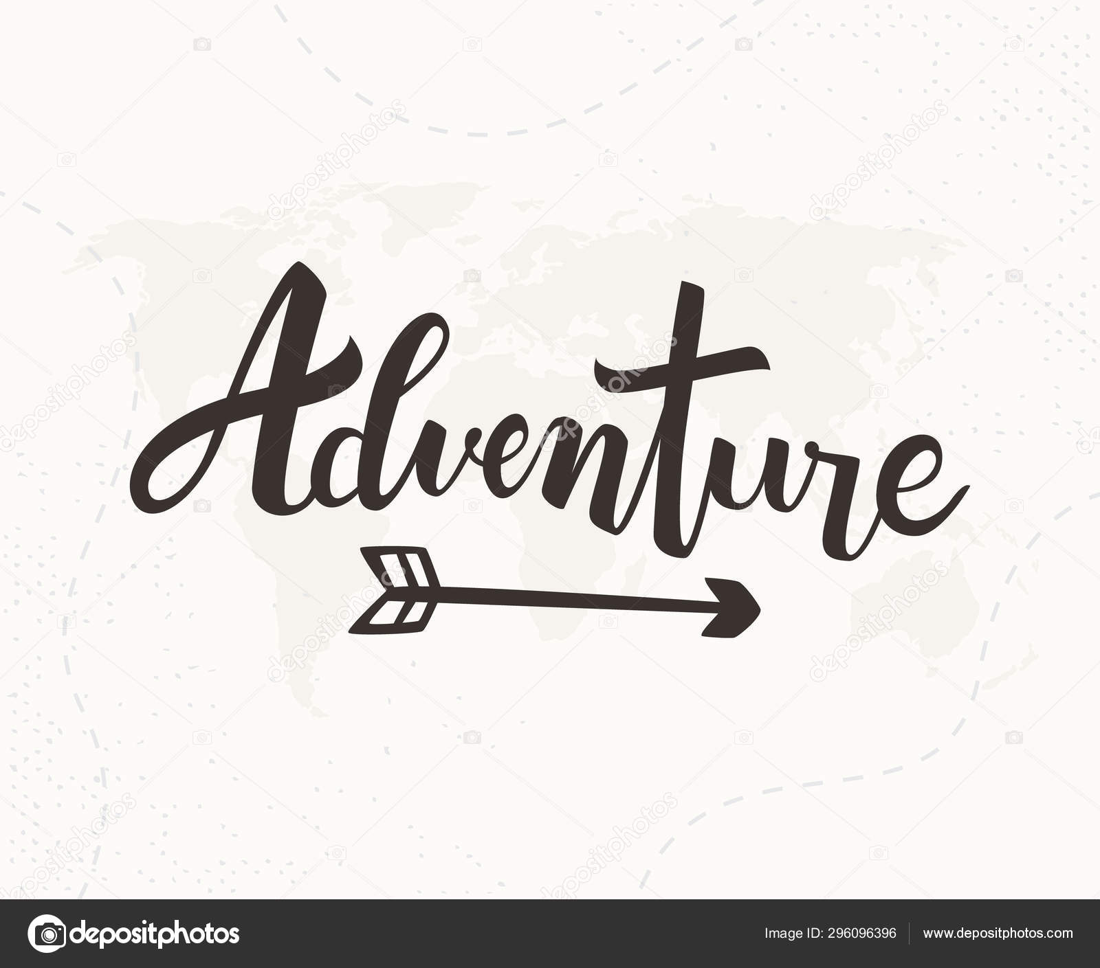 Adventure hand written lettering Stock Vector by ©irfanfirdaus19.yahoo ...