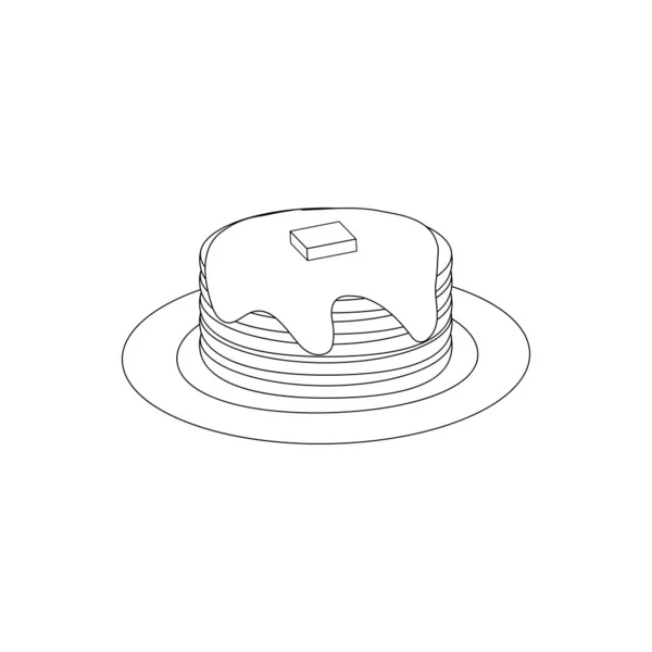 Crepas dibujo imágenes de stock de arte vectorial | Depositphotos