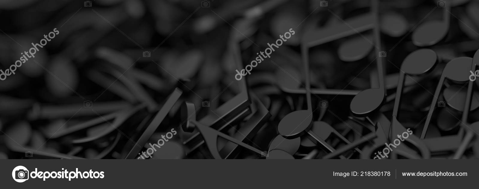 Black Musical Notes Art Music Stock Photo by ©tostphoto 218380178