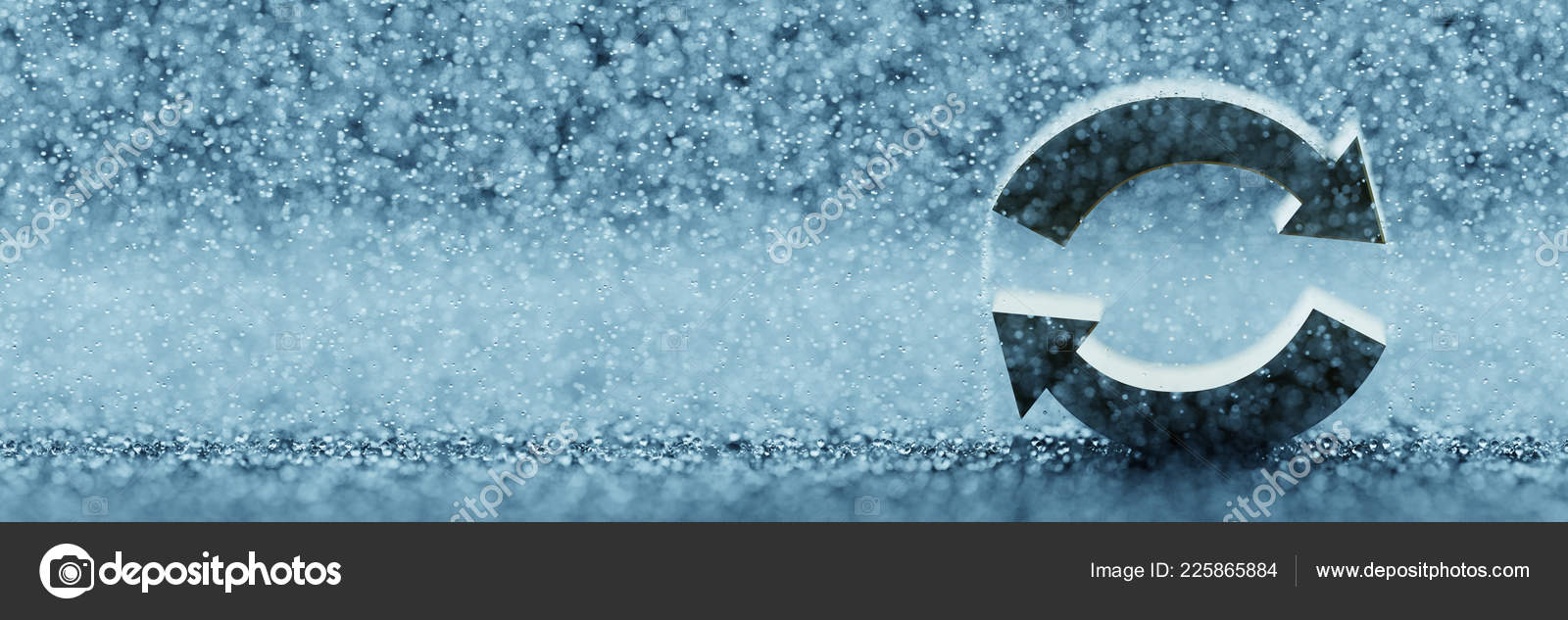 Recycle Symbol Rain Original Rendering — Stock Photo © tostphoto #225865884