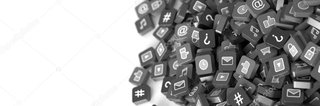 Social media lock Stock Photos, Royalty Free Social media lock Images ...