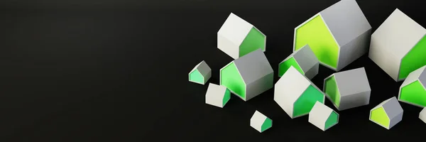 Infinite Homes Background Original Rendering Stock Photo by ©tostphoto ...