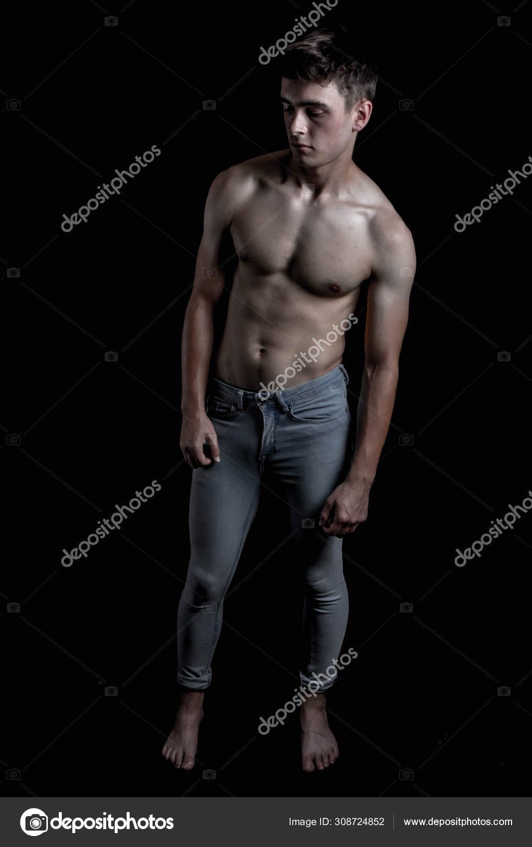 Low Key Studio Portrait — Stock Photo © Triumph0828 #308724852