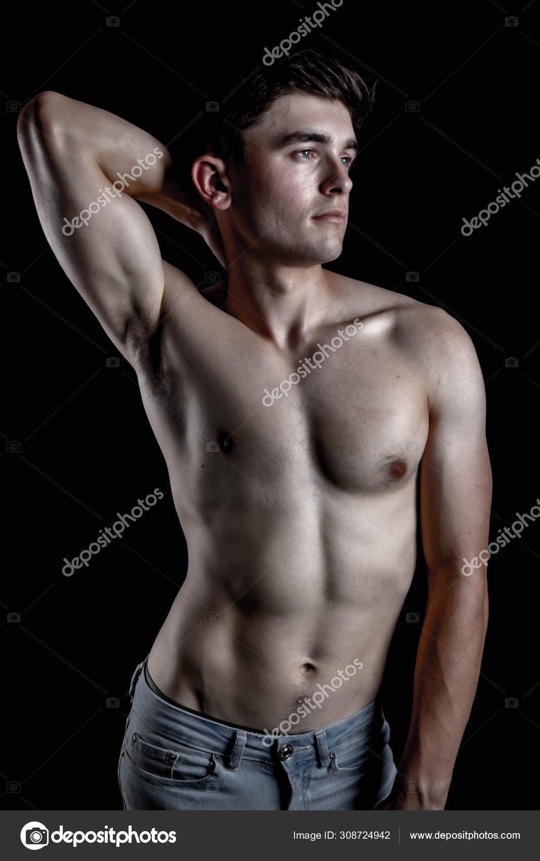 Low Key Studio Portrait — Stock Photo © Triumph0828 #308724942