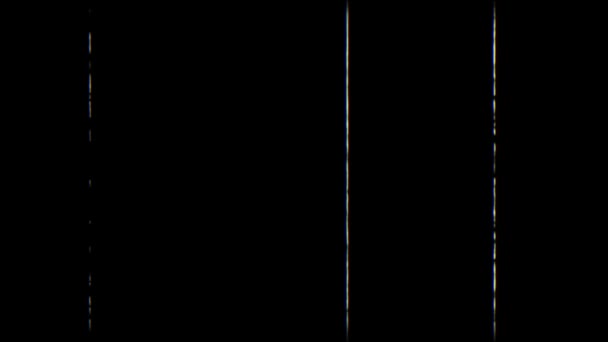 VHS Vertical Video Glitches Background, Black screen — Stock Video ...