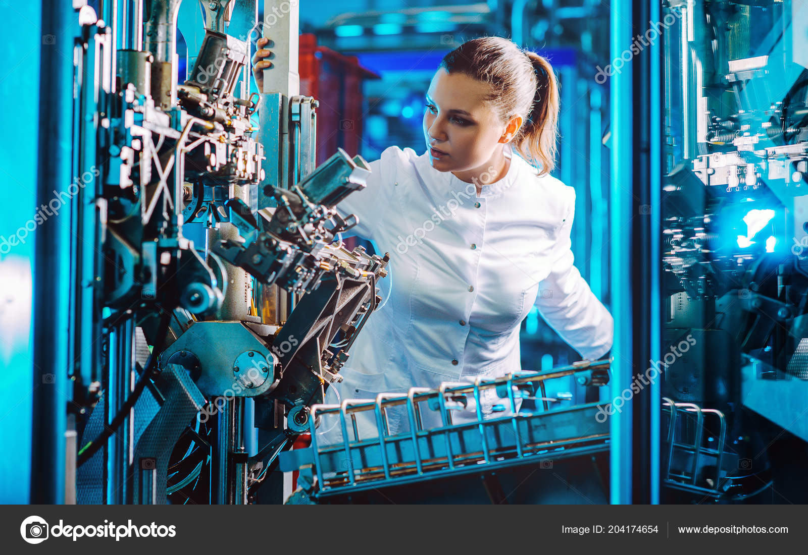 Modern factory worker Stock Photo by ©agnormark.gmail.com 204174654