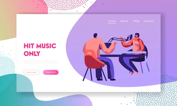 Radio studio Vector Art Stock Images | Depositphotos